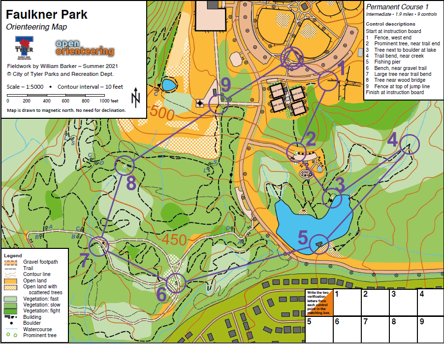 If You’re into Orienteering, Check Out the New Course at Faulkner Park ...